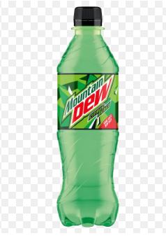 Mountain Dew Bottle Transparent Background