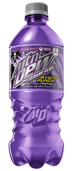 New Mountain Dew Game Fuel Mystic Punch 20 Ounce Bottle – Mason City ...