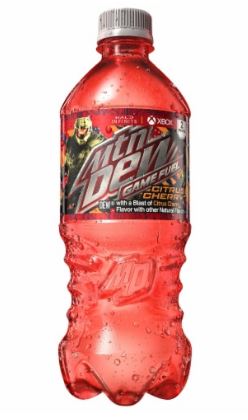 New Mountain Dew Game Fuel Citrus Cherry Soda Pop 20 Ounce Bottle 2024 ...