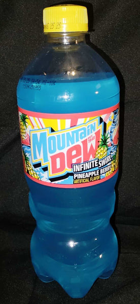 New Mountain Dew Infinite Swirl Soda Pop 20 Ounce Bottle 2025 – Mason ...