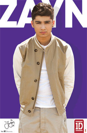 1D – Zayn Malik Music Poster 22x34 RP5770 UPC017681057704 One Directio ...