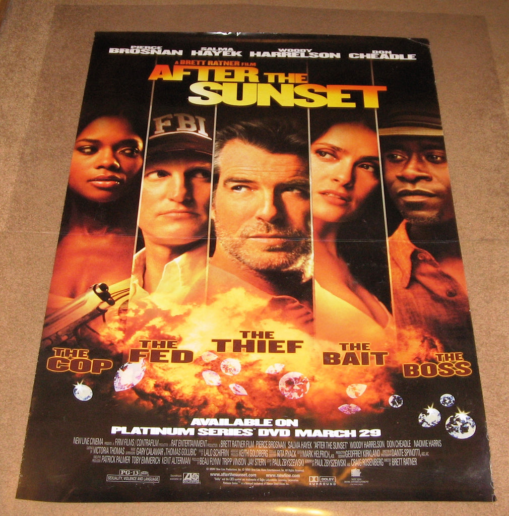 After The Sunset Movie Poster 27x40 used – Mason City Poster Company