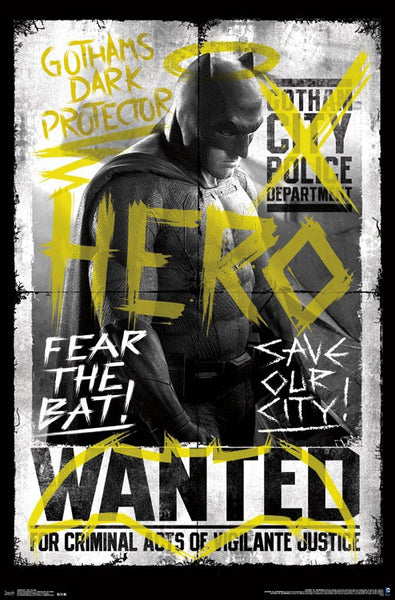 Batman Arkham Origins Wanted Poster