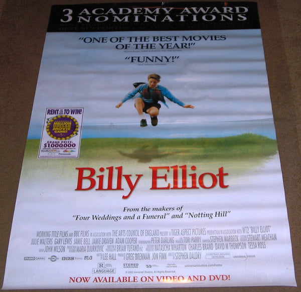 Billy Elliot Movie Poster