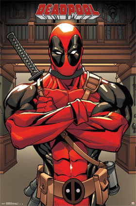 Deadpool - Pose Movie Poster 22x34 RP13240 TV Show Marvel UPC882663032 ...