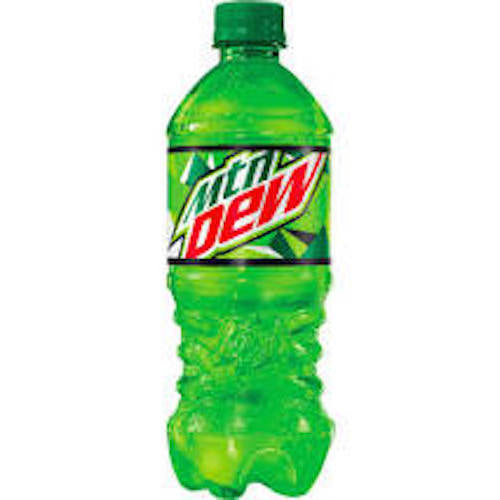 New Regular Mountain Dew Soda Pop 20 Ounce Bottle – Mason City Poster ...