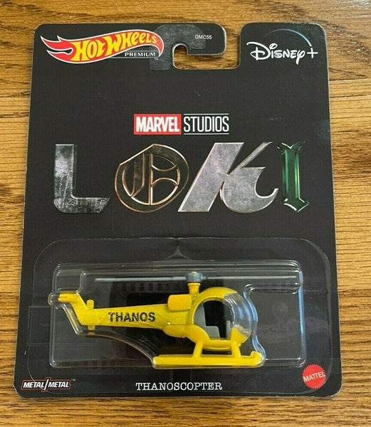 New 2022 Hot Wheels Loki Thanoscopter Marvel Disney – Mason City Poster ...
