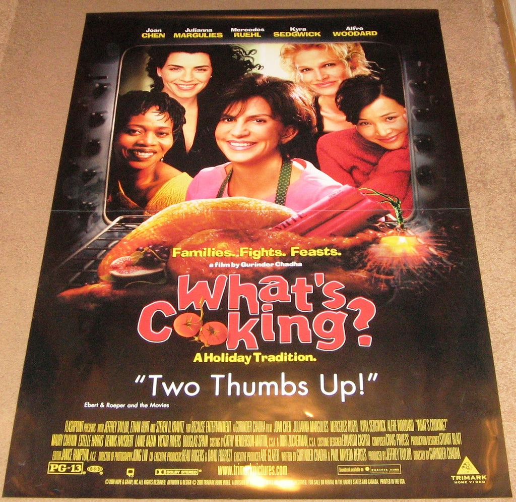 What’s Cooking? Movie Poster 27x40 Used Joan Chen, A Martinez, Maury C ...