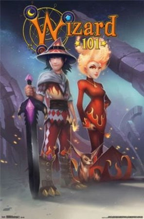 Wizard 101 – Group (Trio) Poster 22x34 RP13268 UPC882663303286 Video G ...
